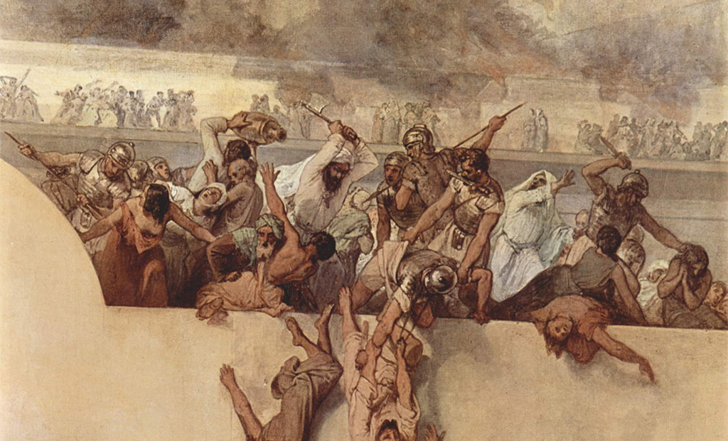 Destruction of the Temple-Hayez-detail-CROP - Bible Matrix